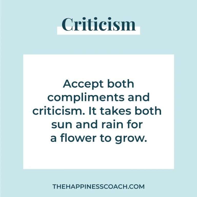Why Do People Criticize? : 15 Possible Reasons - The Happiness Coach