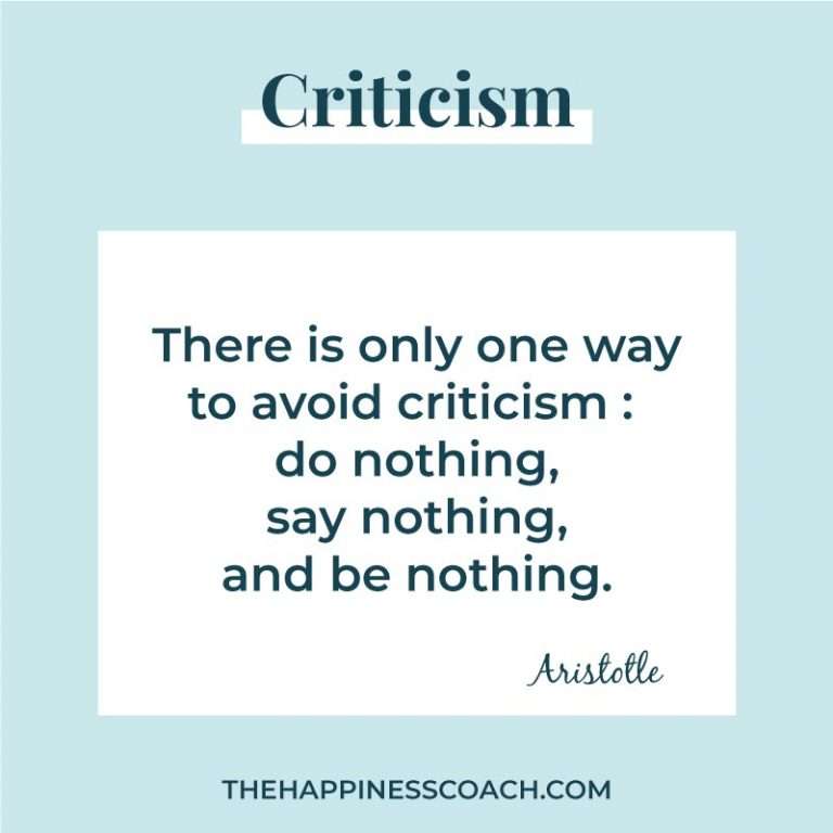 Why Do People Criticize? : 15 Possible Reasons - The Happiness Coach