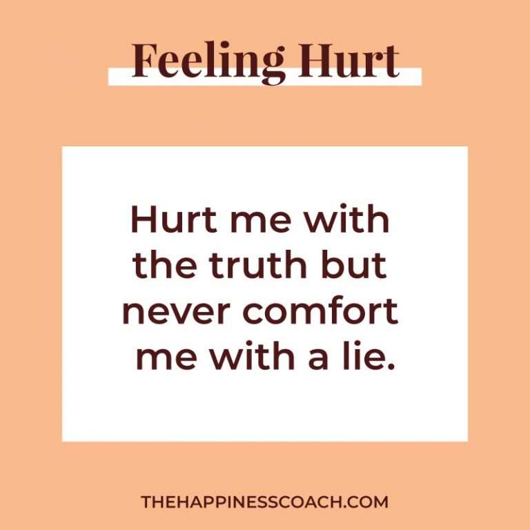 20 Things To Do When Someone Hurts You - The Happiness Coach