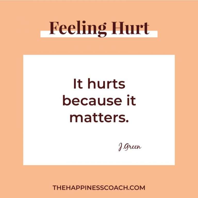 20 Things To Do When Someone Hurts You - The Happiness Coach
