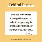 15 Ways To Deal With Critical, Judgemental People - The Happiness Coach