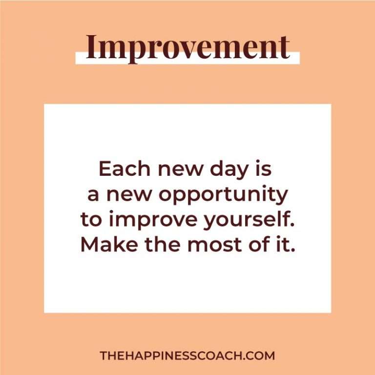 Strive For Consistent Improvement Instead of Perfection : Why and Steps ...