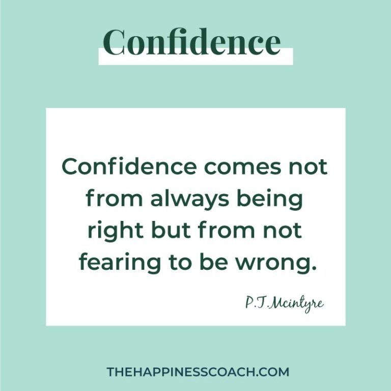 How To Deal With Loss of Confidence? - The Happiness Coach